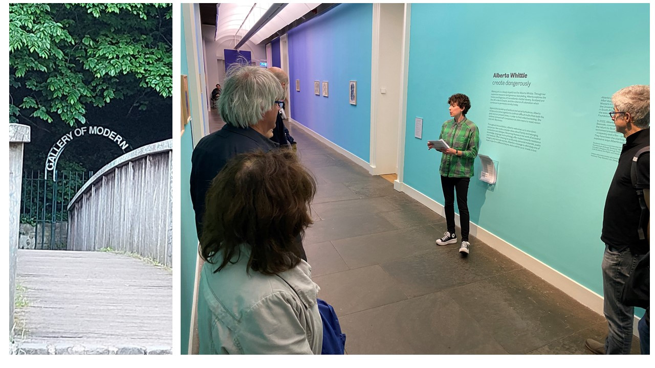 Members Trip with artist in residence Anna Macleod, Water of Leith ...